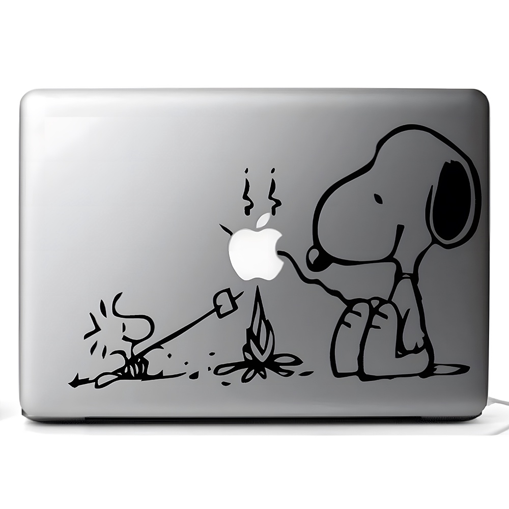 Jual Stiker Snoopy & Woodstock Doing BBQ - Laptop Decal Macbook Sticker ...