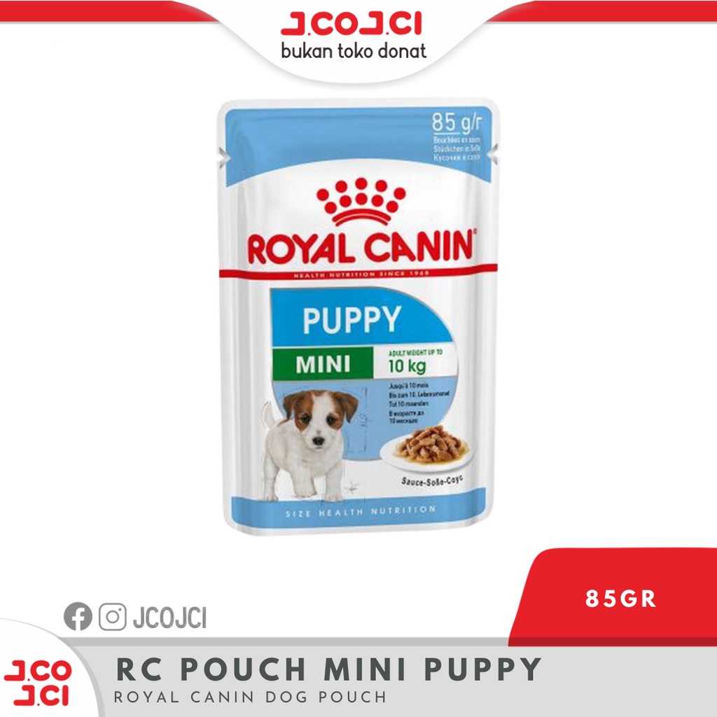 Jual Royal Canin pouch Mini Puppy 85 g - Makanan Anjing Anakan | Shopee ...