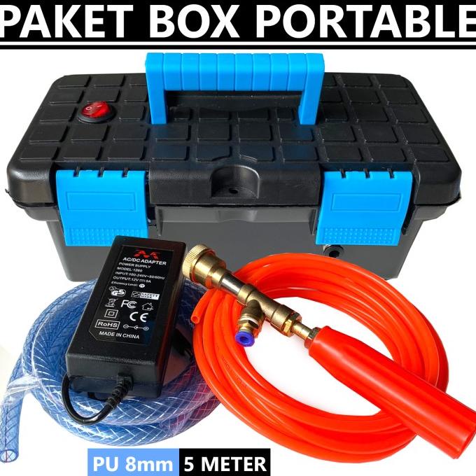 Jual Paket Set Alat Mesin Pompa Box Mini Steam Cuci Motor Mobil Ac ...