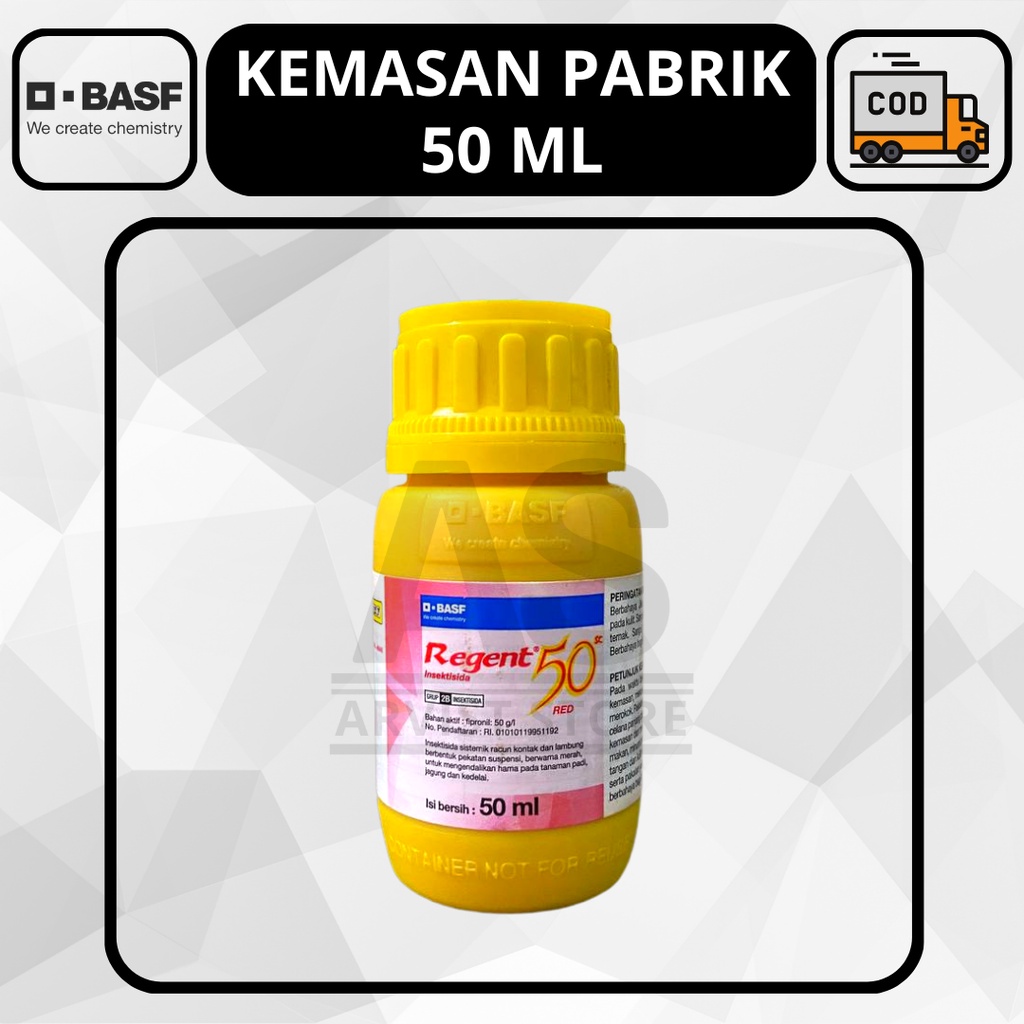 Jual Insektisida REGENT 50 Merah (Red) 50SC Bahan Aktif Fipronil 50g/l ...