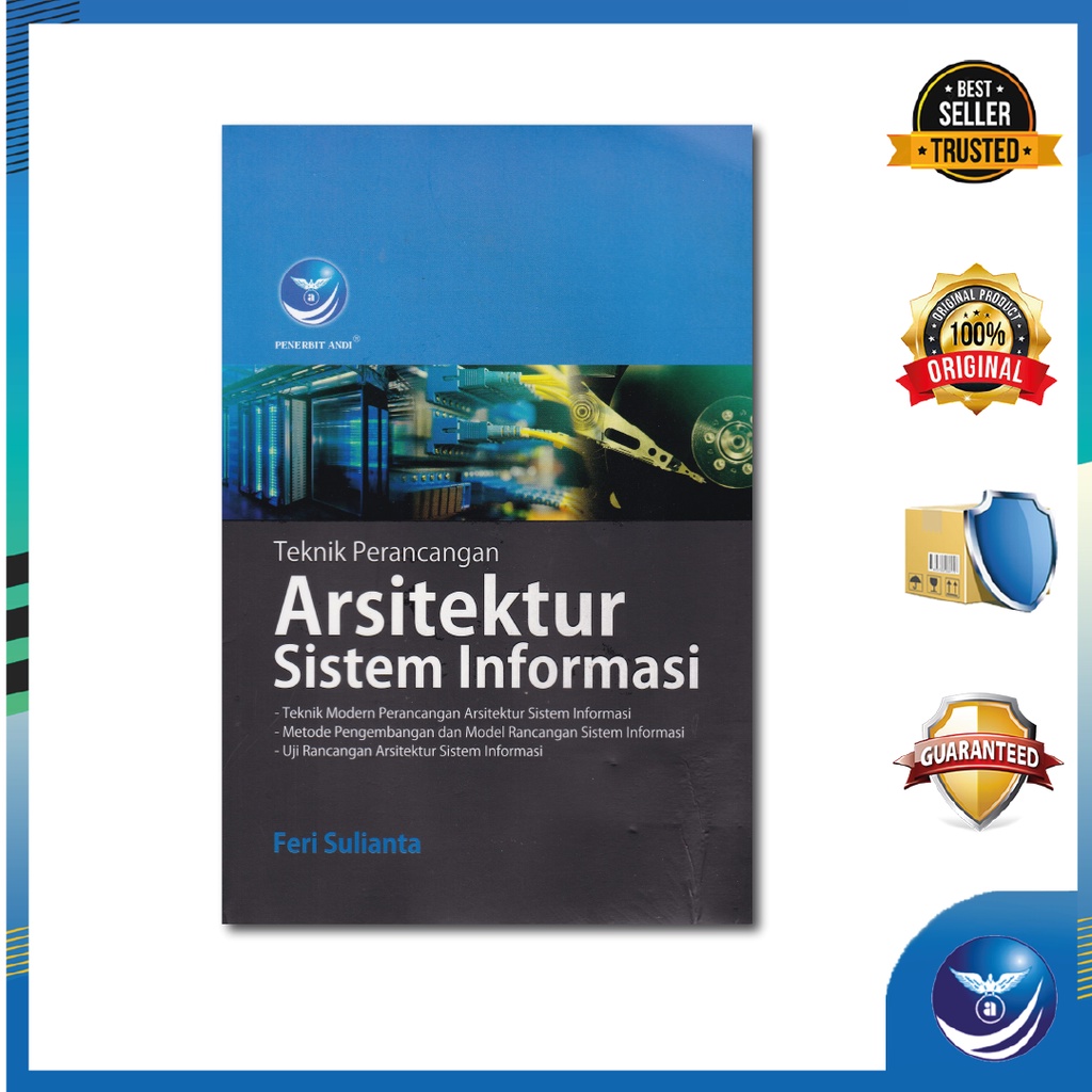 Jual Penerbit Andi - Buku Teknik Perancangan Arsitektur Sistem Informasi - Feri Sulianta ...