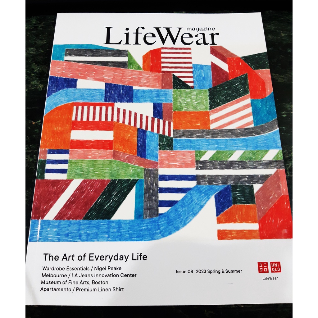 Jual Uniqlo - lifewear magazine issue 8 2023- majalah fashion spring ...