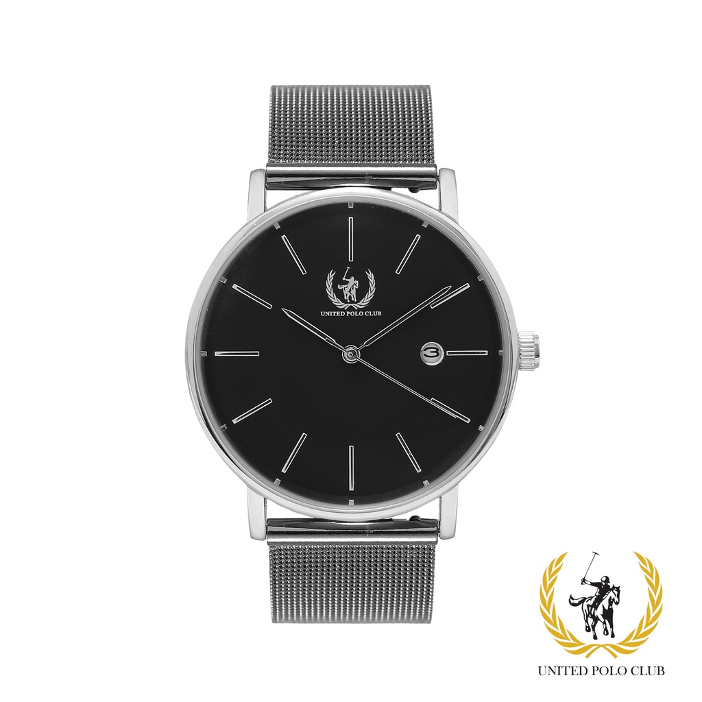 Jual UNITED POLO CLUB Jam Tangan Pria Mesh Band Original GSS-8002M ...