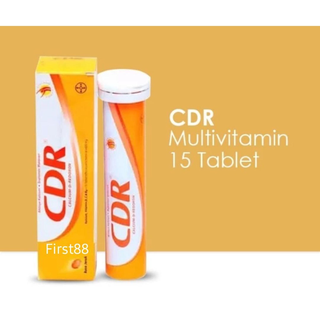 Jual CDR EFFERVESCENT ISI 10 / 15 TABLET | Shopee Indonesia
