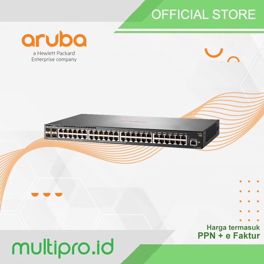 Jual Aruba 2930F 48G 4SFP+ Switch JL254A | Shopee Indonesia
