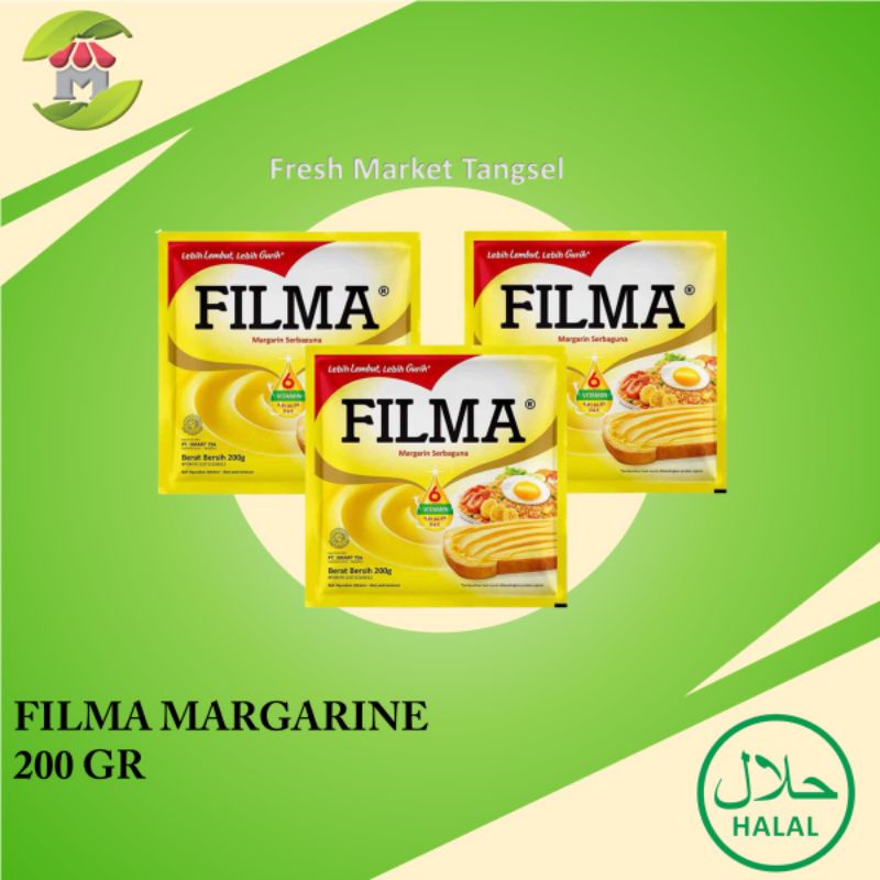 Jual Filma Margarine Mentega 200gr | Shopee Indonesia