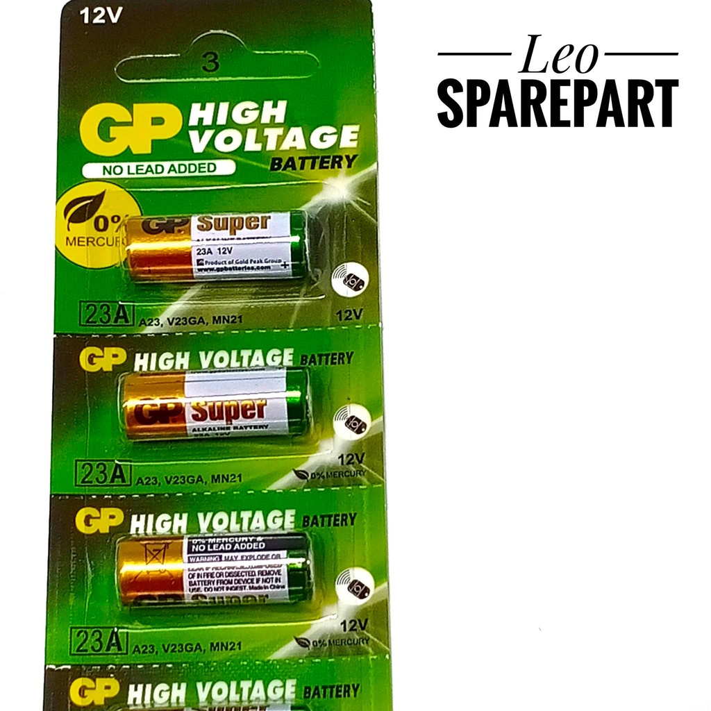 Jual Baterai GP23a / Batre remote / Batre bel rumah | Shopee Indonesia