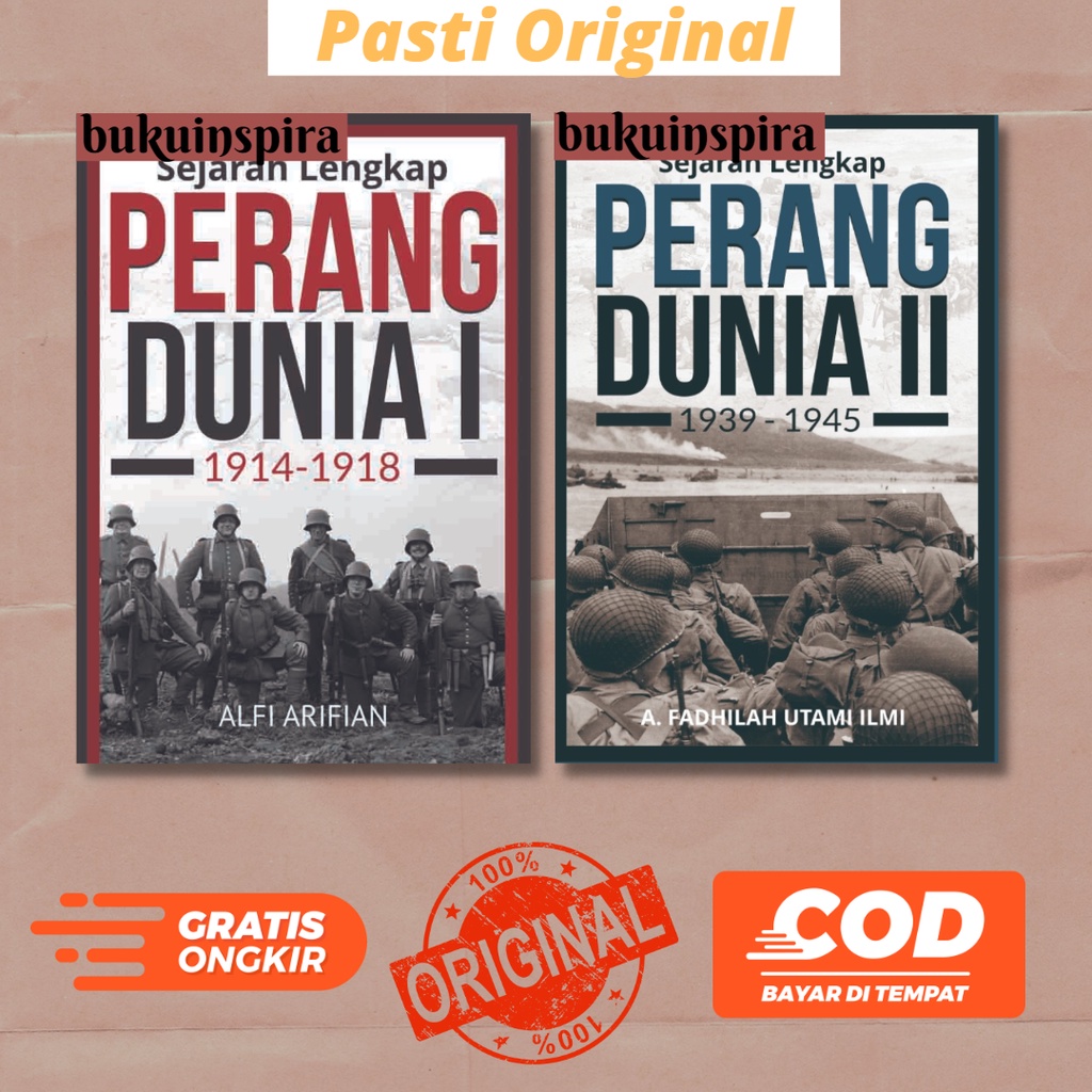 Jual SEJARAH LENGKAP PERANG DUNIA 1 - SEJARAH LENGKAP PERANG DUNIA 2 | Shopee Indonesia