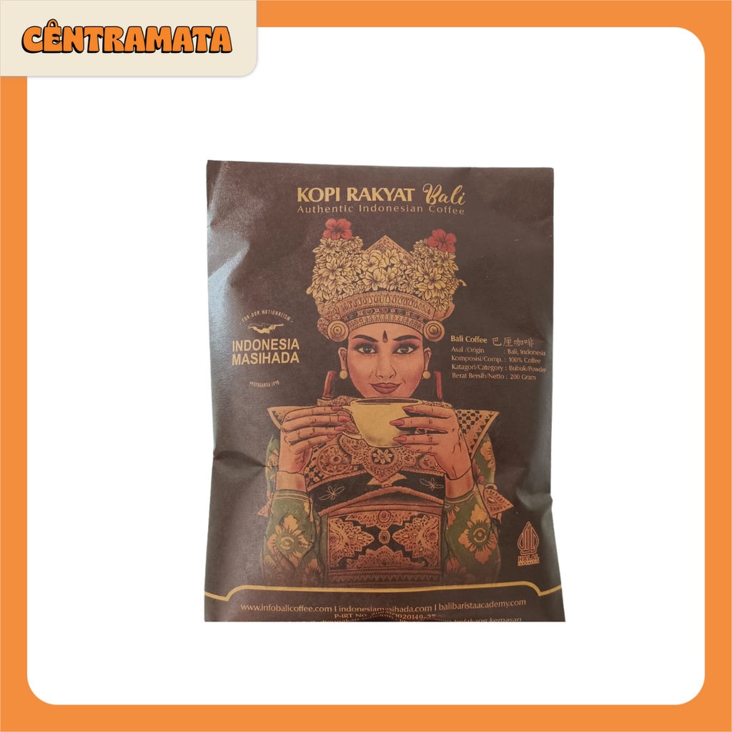 Jual Kopi Rakyat Bali 200gr | Asli Bali | Oleh Oleh Bali | Shopee Indonesia