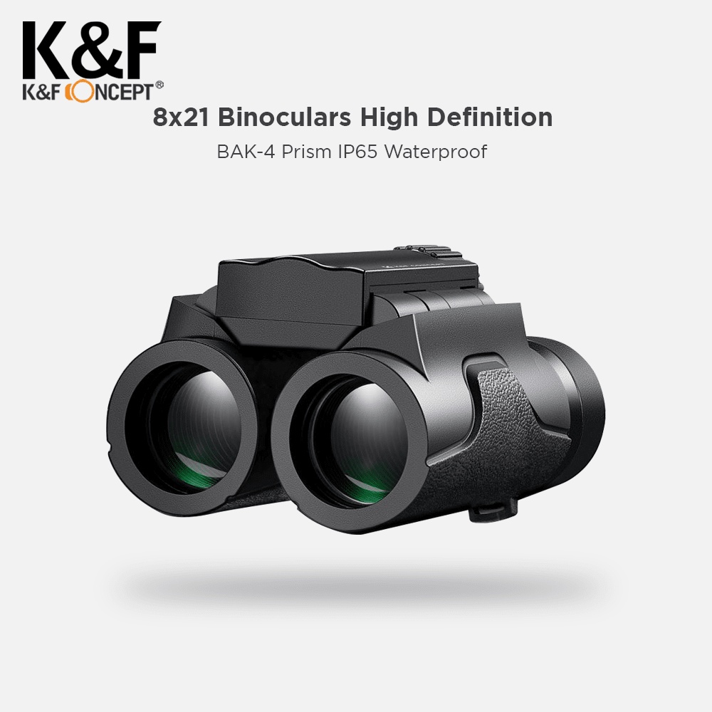 Jual K&F Concept Compact Binocular HD 8x21 - BAK4 for View Wildlife ...