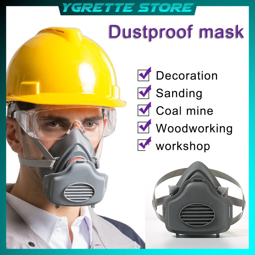 Jual YGRETTE - POWECOM Masker Polusi Anti Debu Dust PM2.5 - 8005 MASKER ...