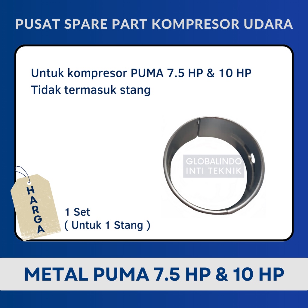 Jual Metal Stang Setang Piston Seher Seker / Metal Jalan / Crank Pin ...