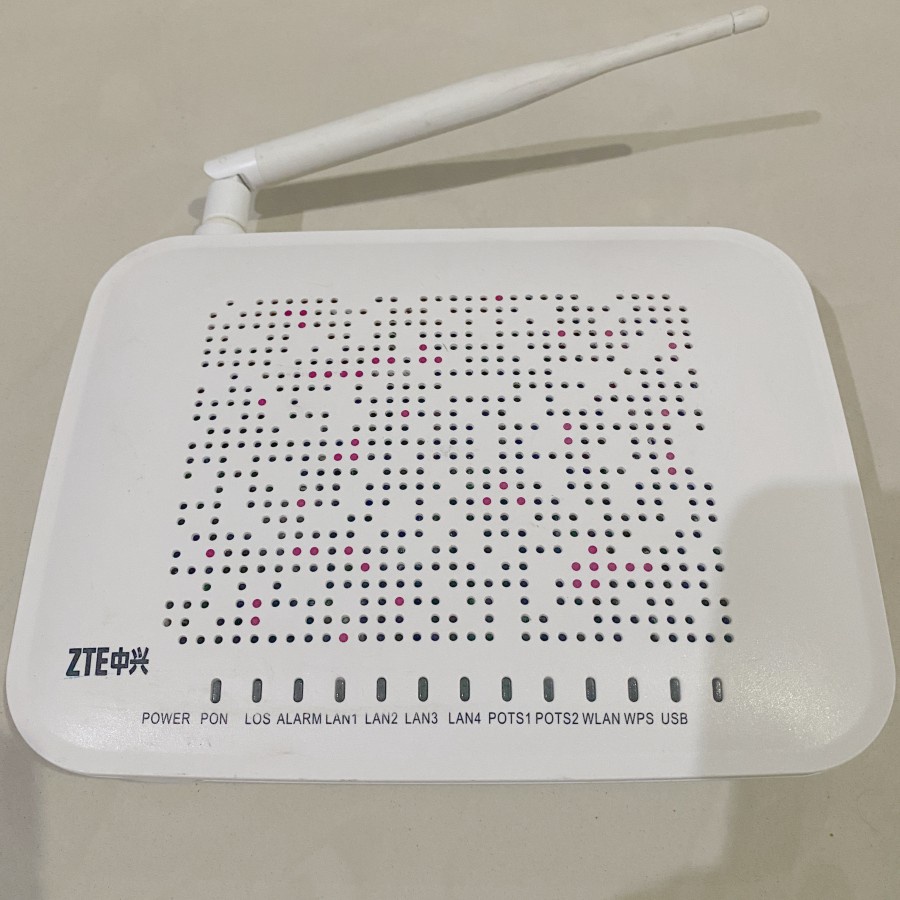 Jual ZTE ZXA10 F660 GPON ONT Wireless Modem Router - Antena luar | Shopee Indonesia