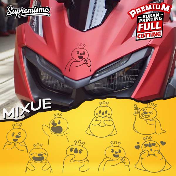 Jual Stiker Emoji Mixue Terbaru / Sticker Maskot Mixue / Stiker Viral ...
