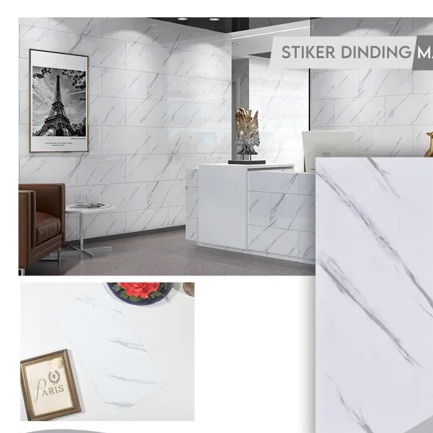 Jual Wallpaper dinding Vinyl Marble 30 x 60 cm 0,3cm / Lantai Vinyl ...