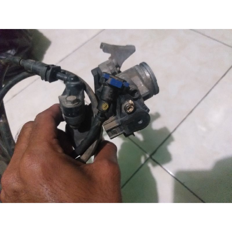 Jual throttle body terotol bodi honda revo fit fi injeksi seken original copotan | Shopee Indonesia