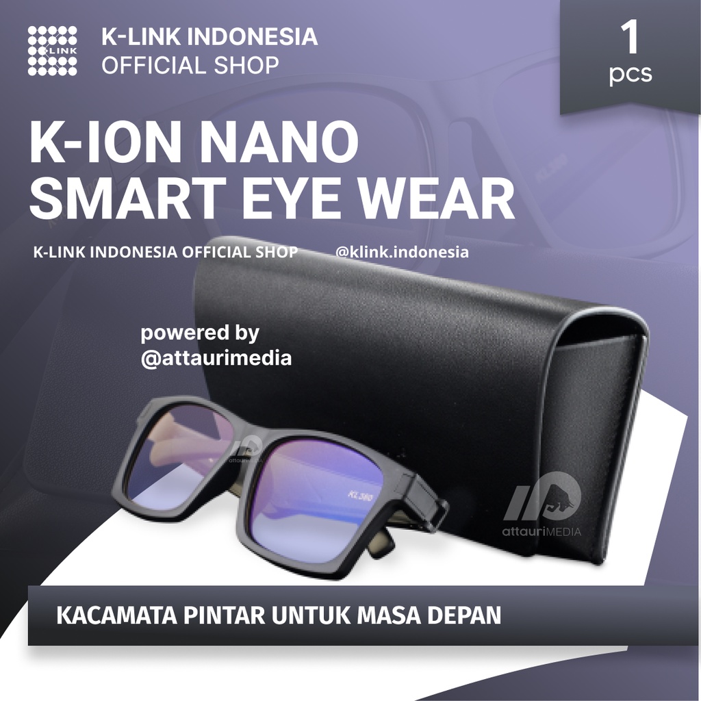 Jual K-Ion Nano Smart Eye Wear Kacamata Pintar Kacamata Bluetooth with ...