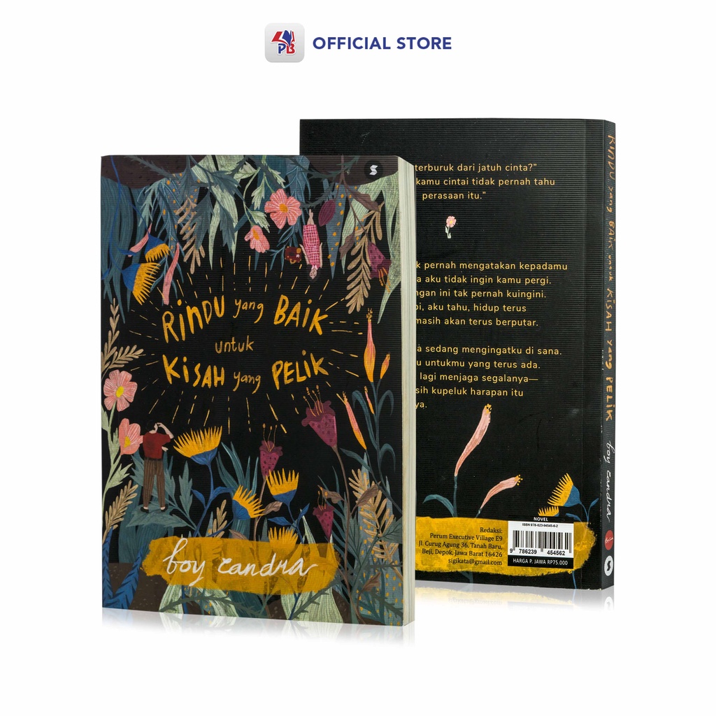 Jual Buku Novel Rindu Yang Baik Untuk Kisah Yang Pelik - Boy Candra ...