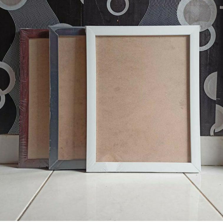 Jual TERBAIK Bingkai foto 40x60 minimalis Tanpa Kaca Hitam, Putih ...
