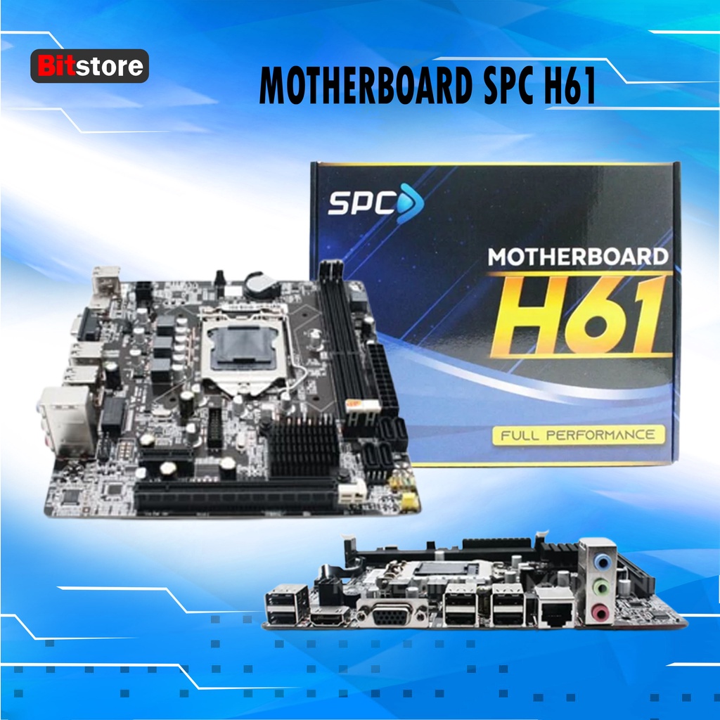 Jual Motherboard Mainboard Mobo H61 DDR3 Motherboard H61 SPC Soket 1155 ...