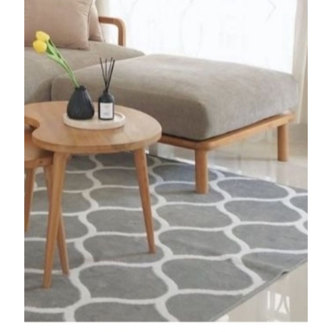 Jual Amira Wood Sofa, Unixlo sofa tamu L minimalis terbaru, bahan kayu ...