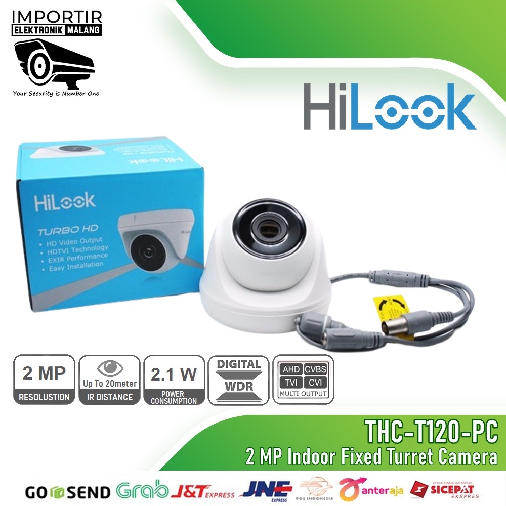 Jual CCTV Indoor HILOOK T120-PC ( CCTV INDOOR HILOOK ) | Shopee Indonesia
