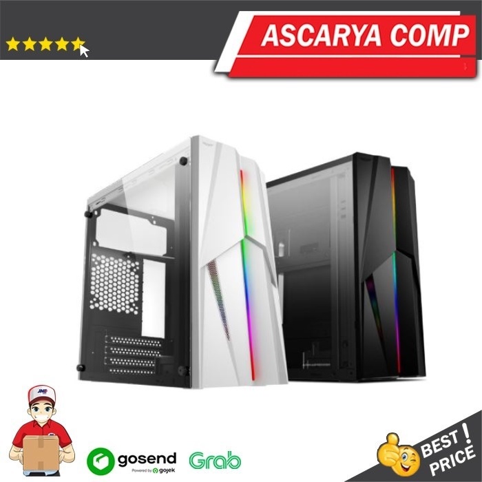 Jual Casing PC Armaggeddon TRON 1X | M-ATX | RGB Front Panel | Shopee Indonesia