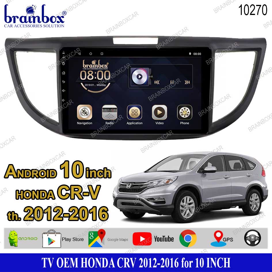 Jual Brainbox TV Mobil OEM Honda CRV 2012-2016 Android Headunit Tape ...