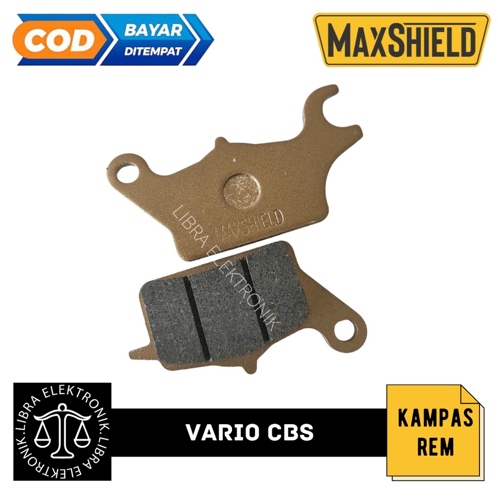 Jual MS-BRAKE MAXSHIELD PAD-VARIO CBS (FR) KAMPAS REM MOTOR VARIO ...