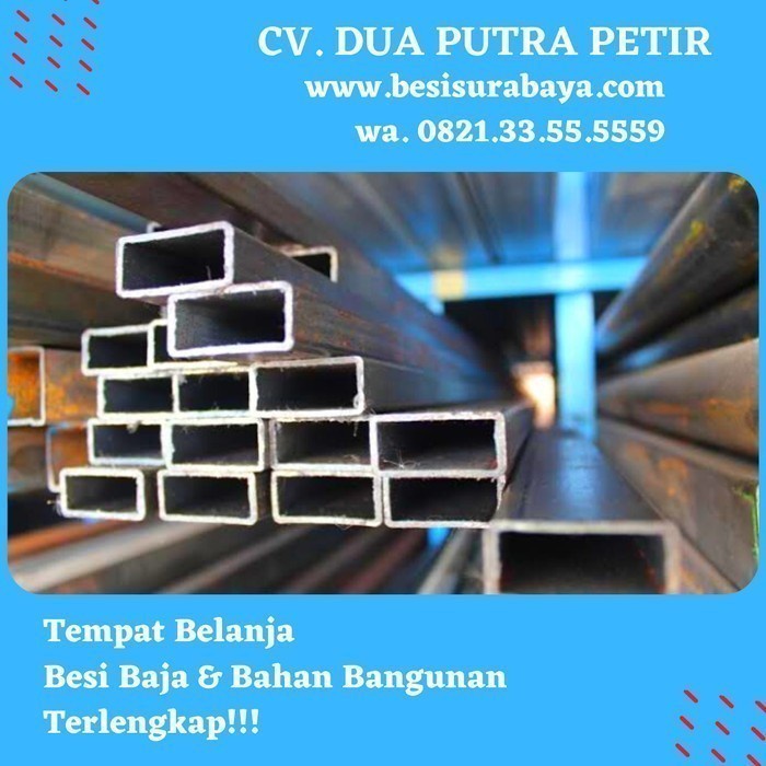 Jual Pipa Besi Pipa Kotak Pipa Holo Pipa Hollow Galvanis 14x14 Tebal 0.6mm | Shopee Indonesia