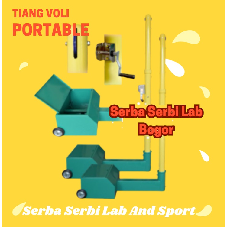 Jual Tiang Voli Portable Bisa untuk Sekolah dan Atlit | Shopee Indonesia