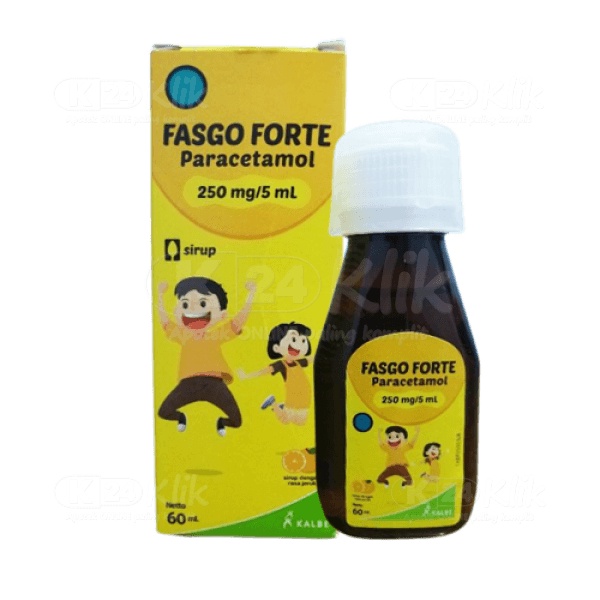 Jual FASGO FORTE paracetamol 250 ml | Shopee Indonesia