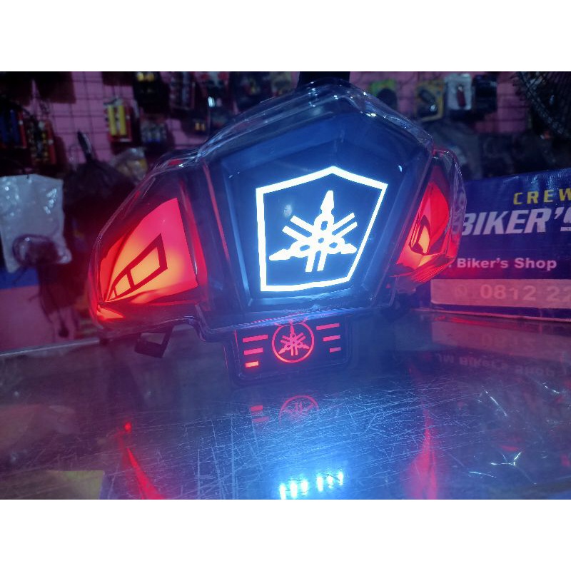 Jual Lampu stop full custom lazy Yamaha Xeon karbu/ Xeon RC / Xeon GT ...