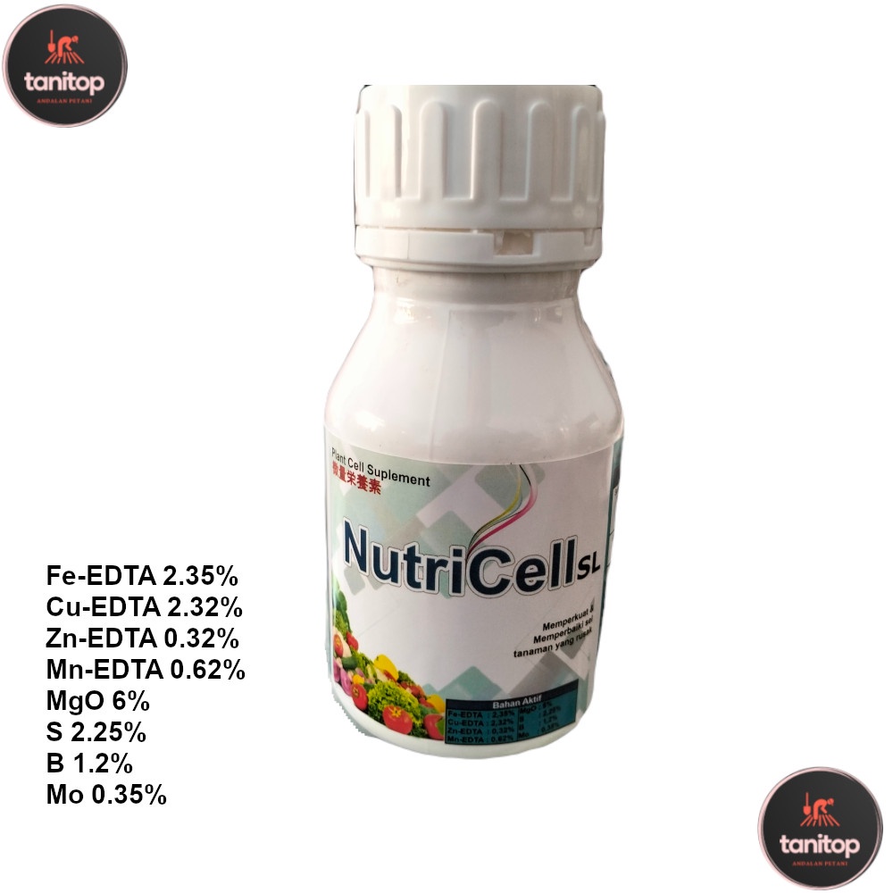 Jual Pupuk Nutricell 250 ml Pupuk Suplemen Sel Tanaman Vitaron Terlaris | Shopee Indonesia