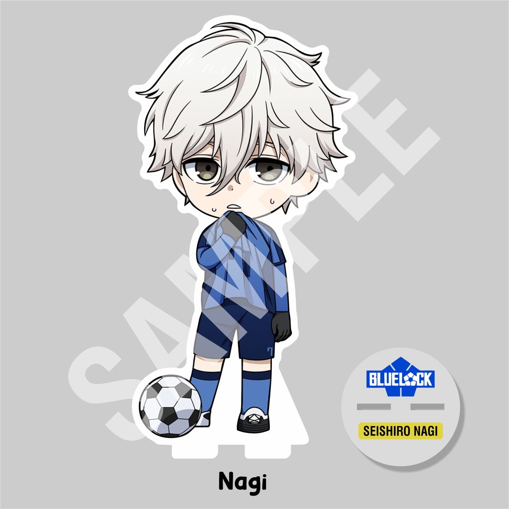 Jual Standee Blue Lock Akrilik UV | Isagi Bachira Kunigami Chigiri ...