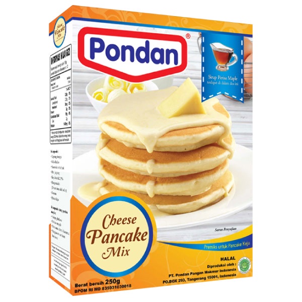 Jual PONDAN PAN CAKE & CREPES MIX 250 GR | Shopee Indonesia