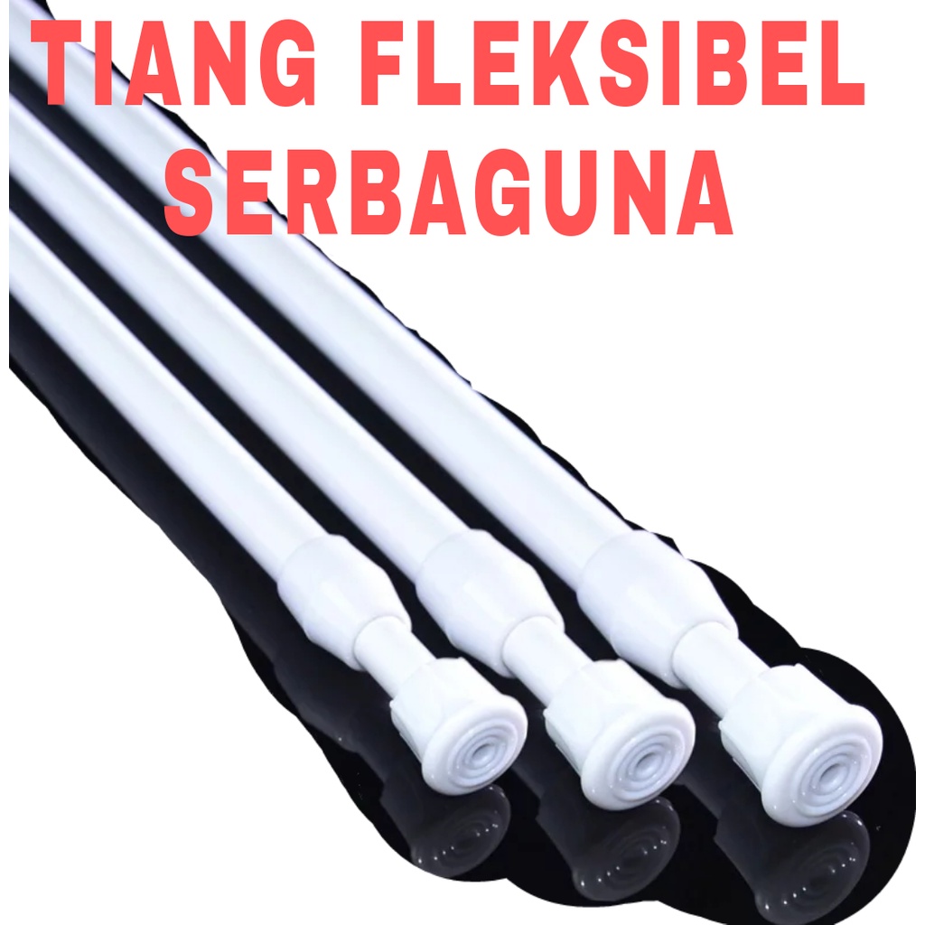 Jual Tiang Besi JEMURAN FLEKSIBEL 185cm-350cm/TIANG PINTU DAN JENDELA ...