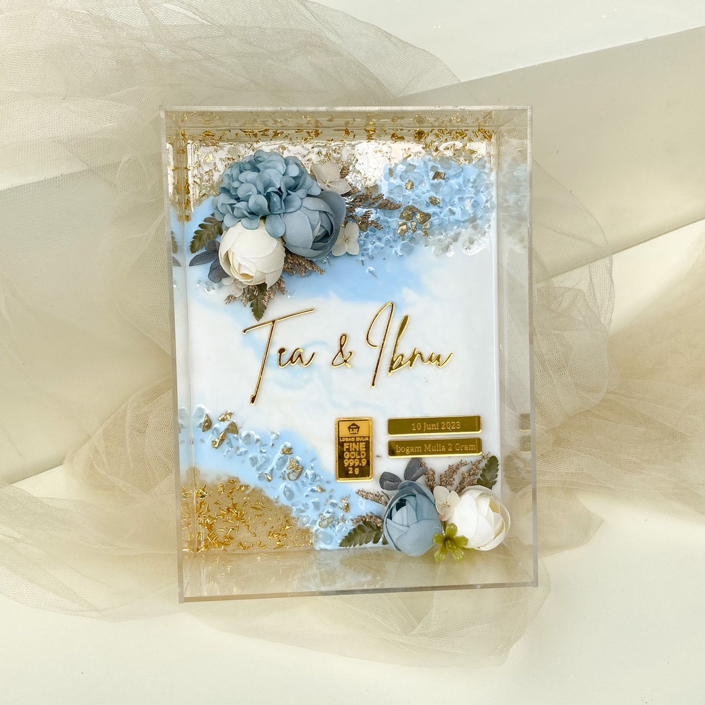 Jual Mahar Resin Mahar Pernikahan Mahar Akrilik Mahar | Shopee Indonesia