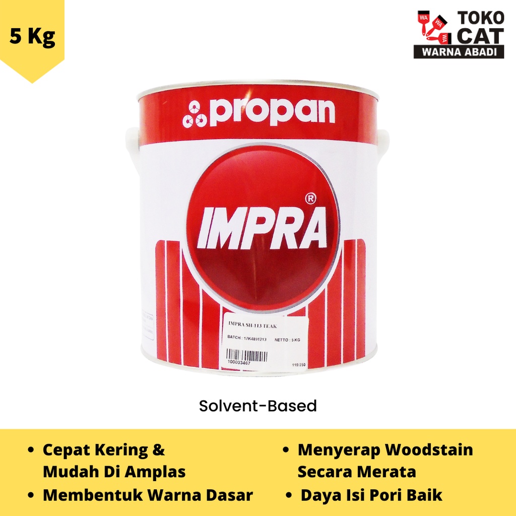 Jual PROPAN IMPRA WOOD FILLER 5 LITER | Shopee Indonesia