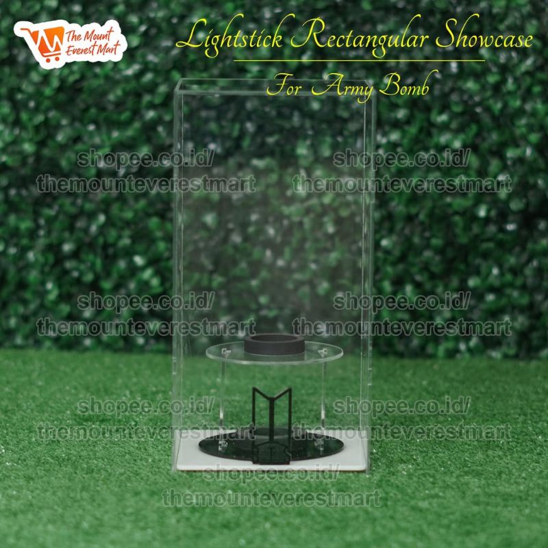 Jual Acrylic Showcase - Box Standing Lightstick K-pop | Display Light ...