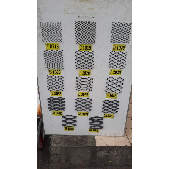Jual Expanded metal/ Gridmesh GM/ kawat expanded GM | Shopee Indonesia