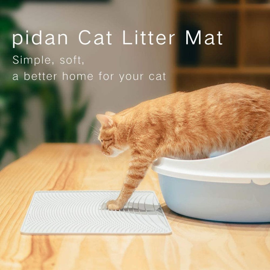 Jual PIDAN Cat Litter Mat Grey | Shopee Indonesia