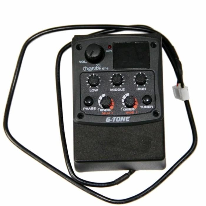 Jual GV378 Preamp Equalizer Cherub G-Tone GT6 Pickup Gitar Akustik Pre ...