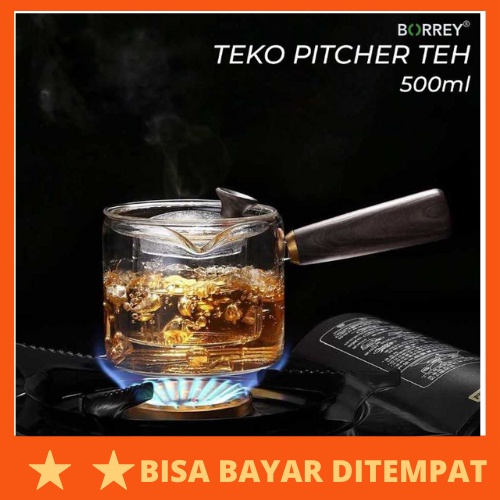 Jual Teko Pitcher Teh Chinese Teapot 500ml Saringan Infuser / Teko ...