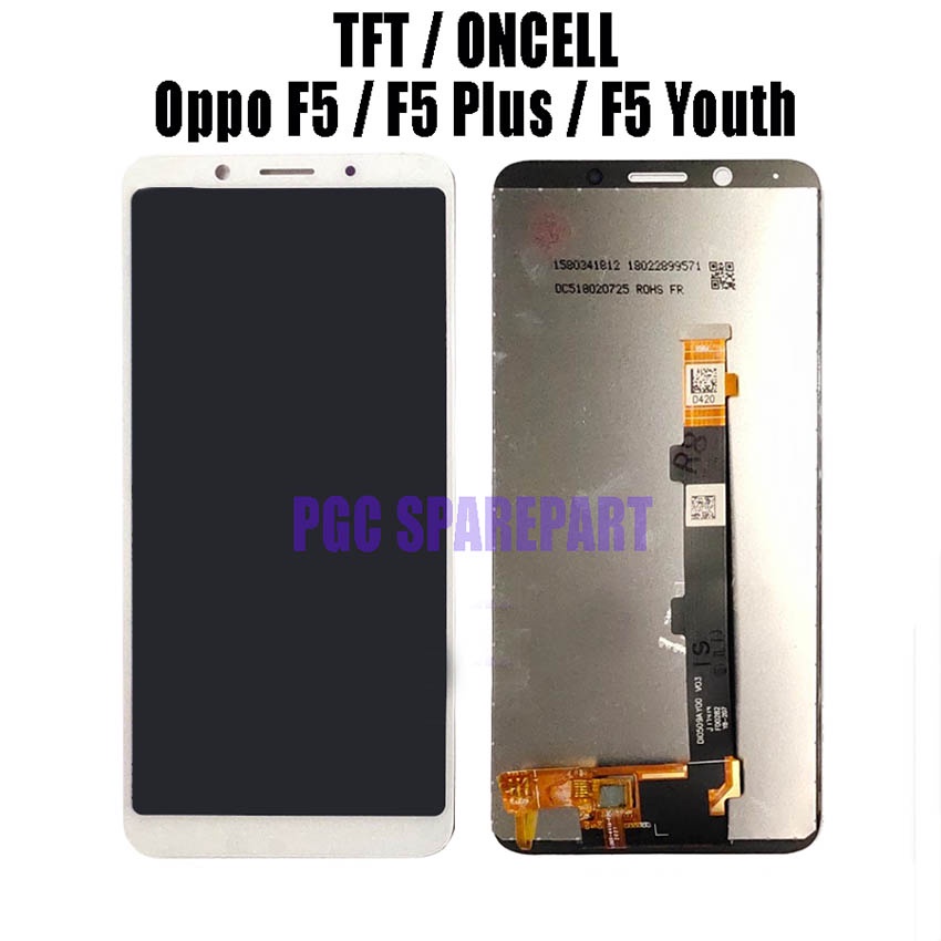 Jual TFT / ONCELL - LCD Touchscreen Fullset Oppo F5 / F5plus / F5 PLUS ...