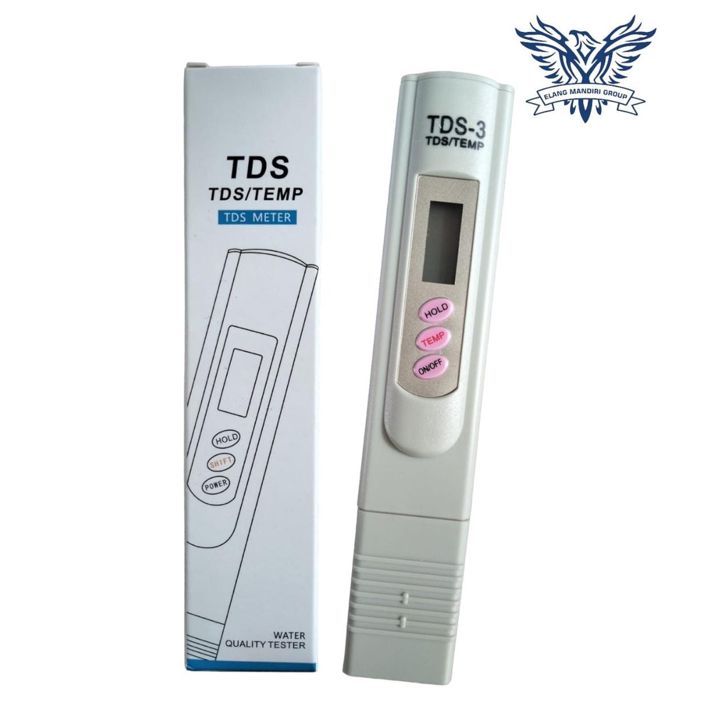 Jual TDS Meter TDS-3 PPM Meter Alat Pengukur PPM Nutrisi Hidroponik dan PH Air | Shopee Indonesia