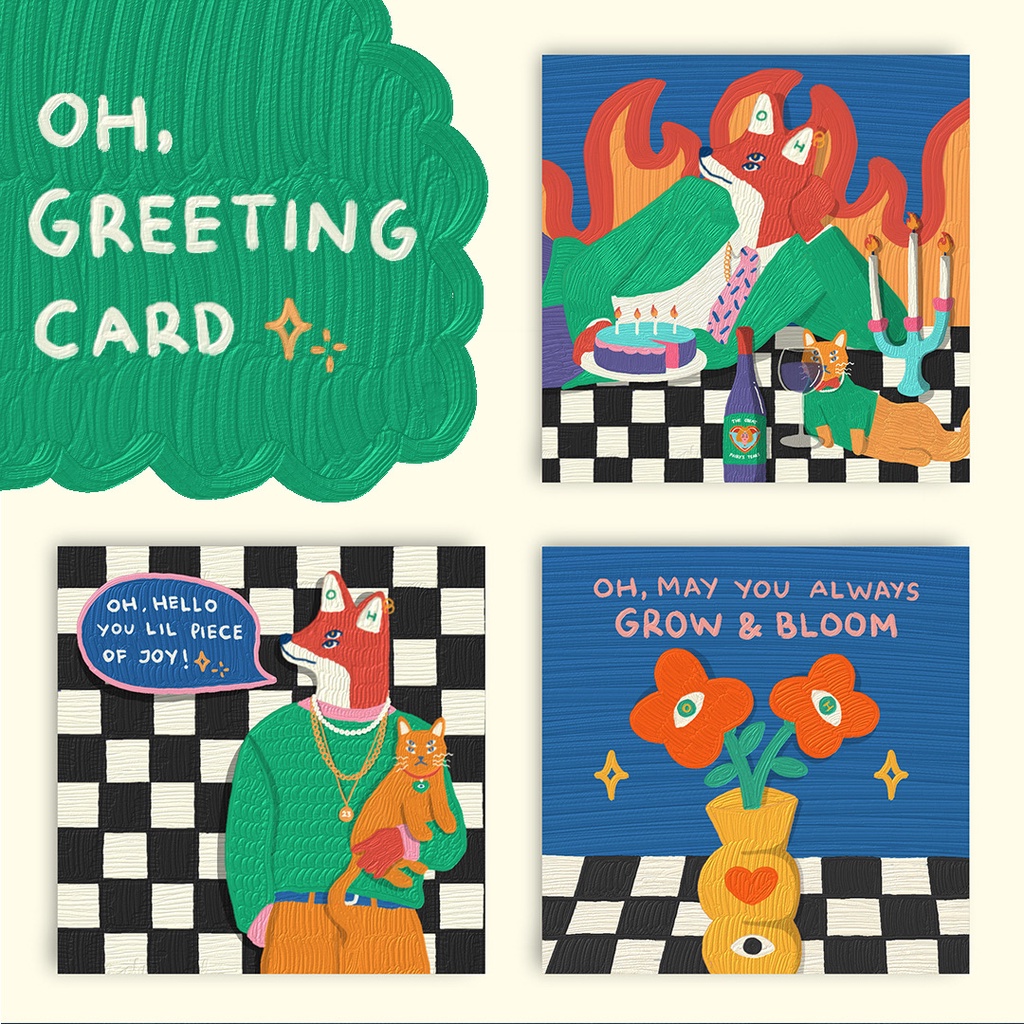 Jual OH.IRV Greeting Card | Shopee Indonesia