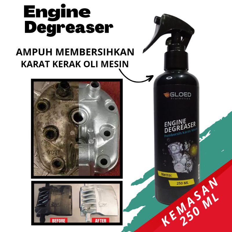 Jual Engine Degreaser / Cairan Pembersih kerak Mesin Super Ampuh 250ml 1 Liter | Shopee Indonesia