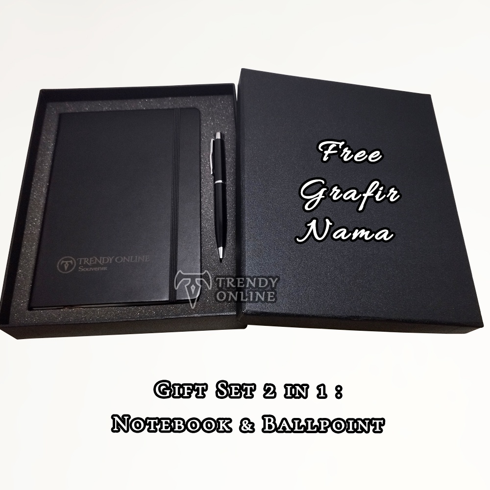 Jual Gift set Souvenir Notebook, Ballpoint, Promosi, Hadiah, Pulpen ...