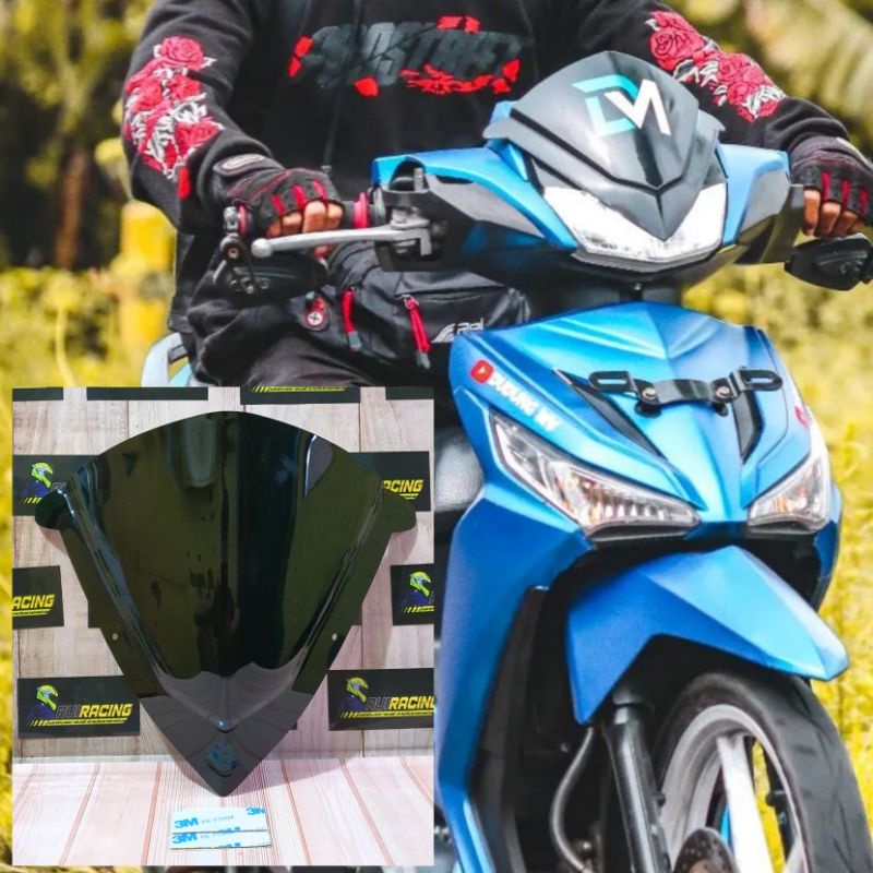 Jual VISOR HONDA SUPRA X 125 FI WINDSHIELD SUPRA X INJEKSI | Shopee ...